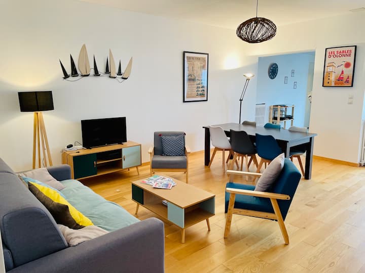 Maison De Vacances : Tout à Pied - Les Sables-d'Olonne