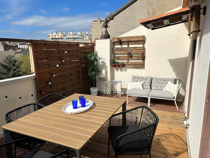 T3 Refait à Neuf-grande Terrasse/lodi 71alg - Marseille