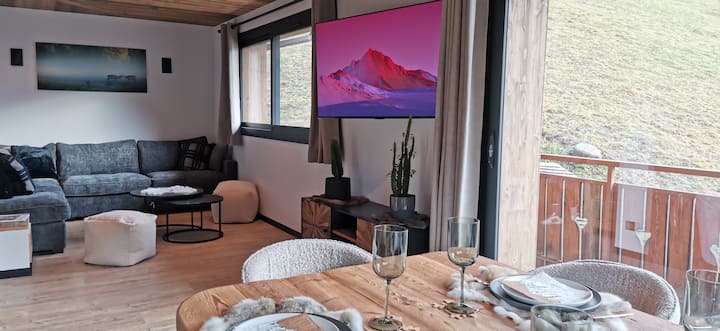 Appartement 3 Chambres Lumineux Avec Extérieur - La Clusaz