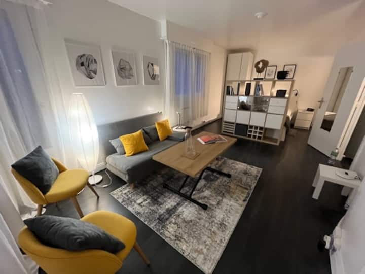 Quiet Modern Studio In Charming Village D'auteuil - Paris