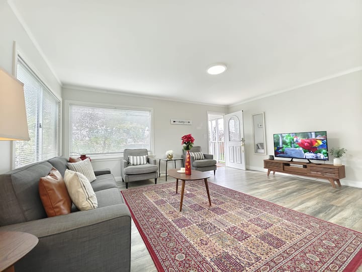 3187 - Cozy & Humble 2b1b Near Fwy, Stn Meta Hq - Menlo Park, CA