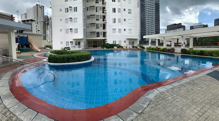 Comfy Avida Cebu W/ Pool(2 Adjoined Units) 100mbps - Cebu City
