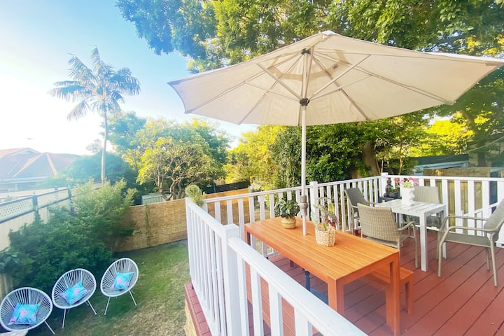 Lovely Garden House+bbq+parking In Great Location. - Manly
