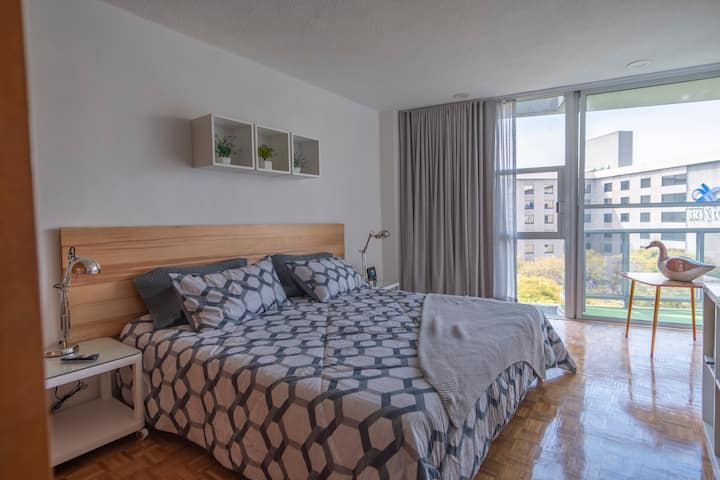 Amazing Apartment Near The Angel With Balcony - Mexico City