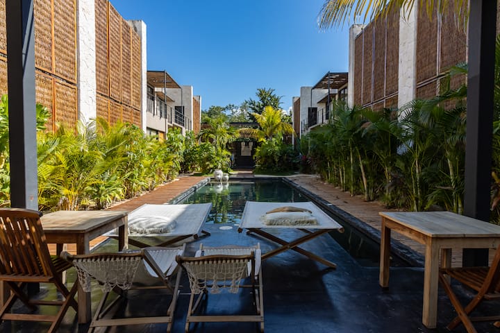 •Luxury Apt Toh/private Pool/6pax/freeconcierge• - Tulum