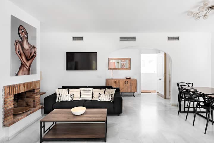 Appartement 3 Chambres - Piscine -Fibre Internet-1 - Marbella