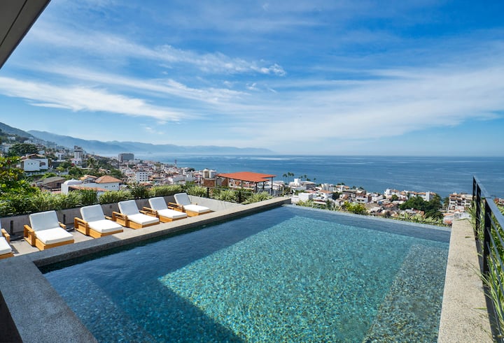 Pv Old Town Bay View New 2bd - Puerto Vallarta