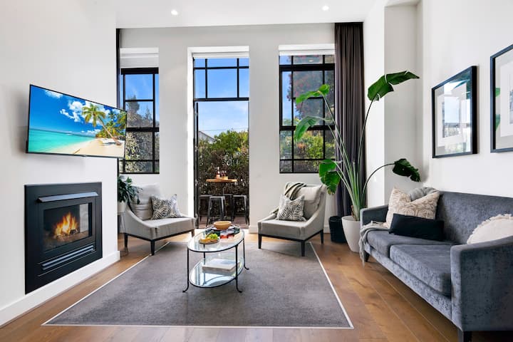 Geelong Luxury Garden Apt - Walk To Footy & Cbd - Geelong
