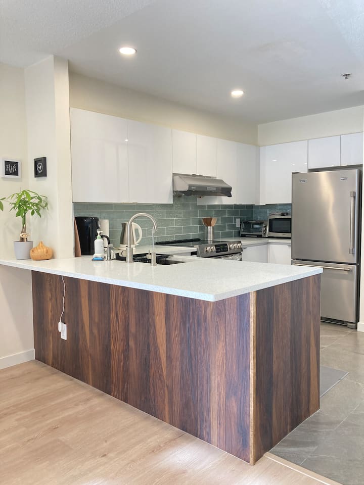 720 Sqft Modern Central Location. Parking &Jacuzzi - Richmond