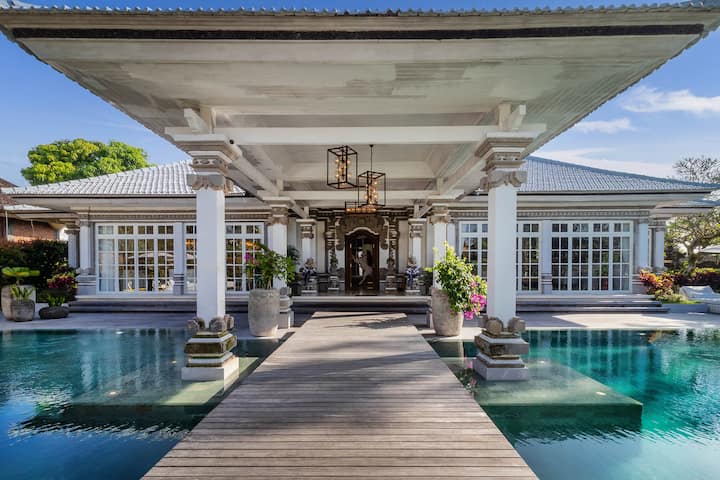 Symphony White 6ch Villa, Piscine Privée Ubud - Bali