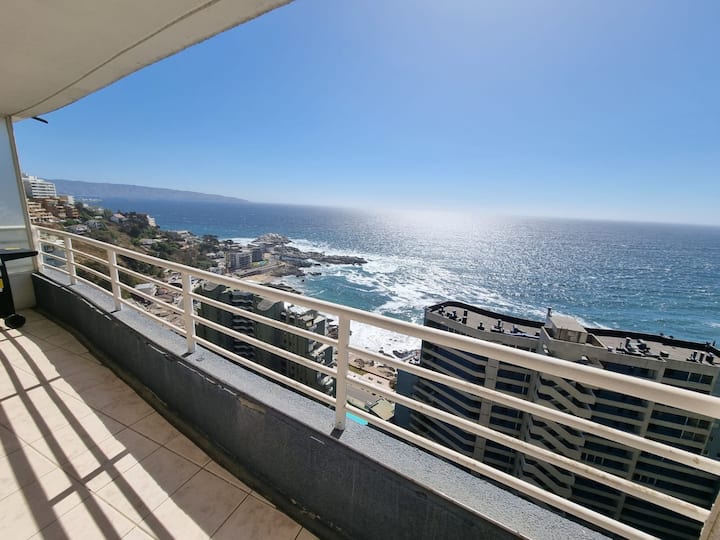 Apartamento Cochoa Frente Al Mar. Increible Vista - Concón