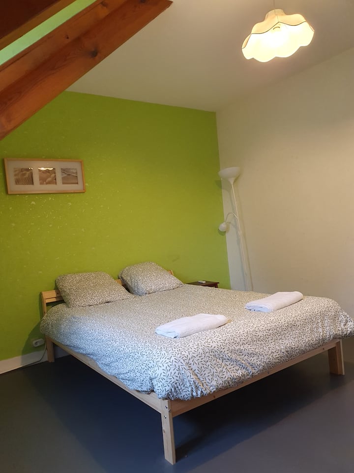 Chambre 21 M2, Wifi, Salle De Bains,  Cuisine - Triel-sur-Seine