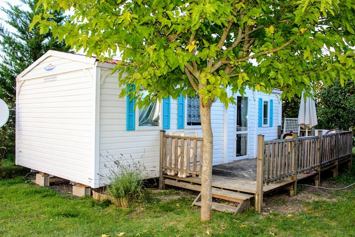 Mobile Home Climatisé 3 Chambres 6 Personnes - Dordogna