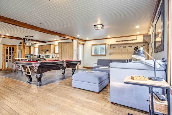 Le Chalet Jaune Bord De L’eau Navigable,spa 301222 - Quebec