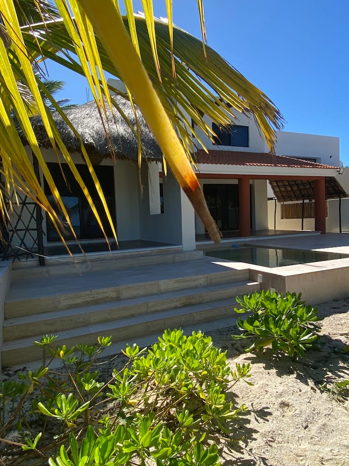 Wonderful Beach House In Telchac - Telchac Puerto
