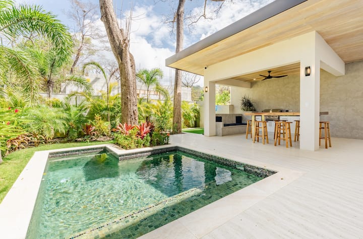 Casa Kaiman - Villa Azul - Steps To The Beach - Nosara