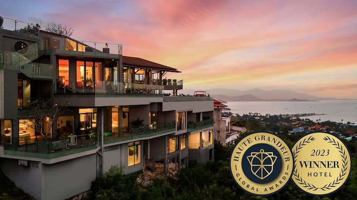Villa Skyfall - Spectacular 8br With Amazing Views - Ko Pha Ngan
