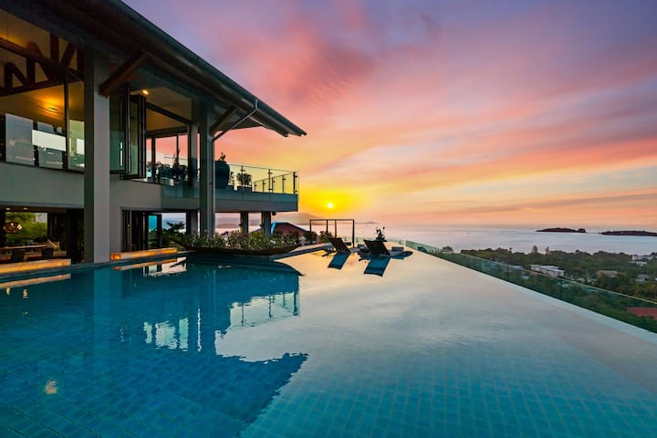 Villa Skyfall - Spectacular 8br With Amazing Views - Ko Pha Ngan