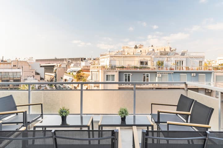 Highend 5bdr Newapt W/breathtaking Acropolis View - Athens
