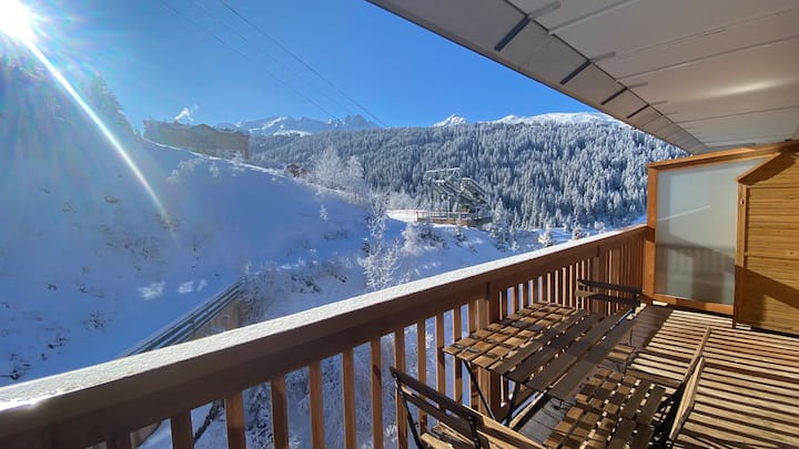 Cosy T2 à Courchevel 1650 Skis Aux Pieds - Courchevel 1850