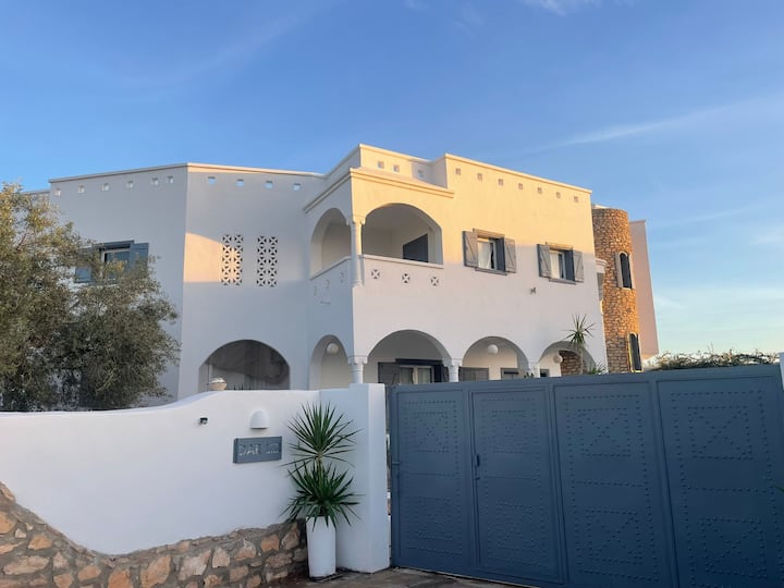 Dar Lizi - Villa De Charme 800m Plage (Max 8 Pers) - Zarzis