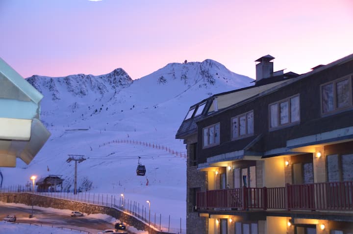 Appart Au Pied Des Pistes Avec Vue - 4/5p - Porté-Puymorens