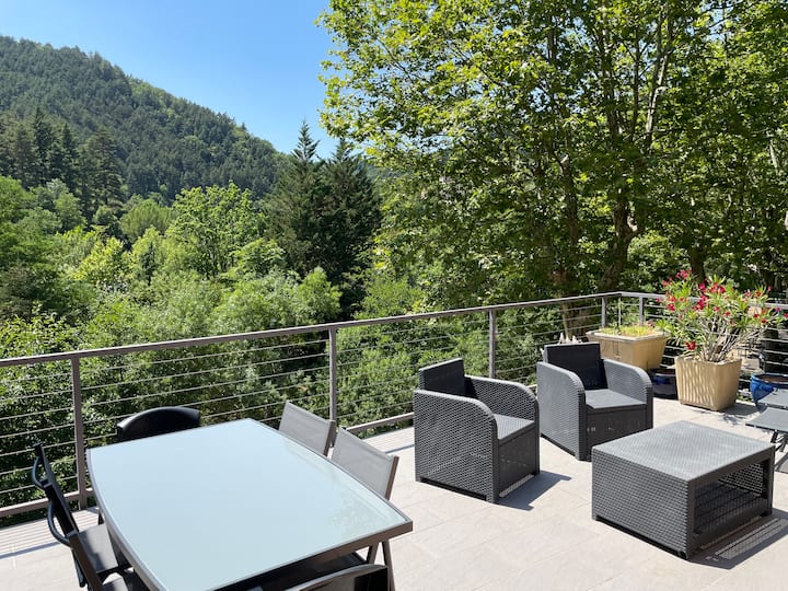 4 Ch- 8 Pers - Vue Paysagère - Terrasse Expo Sud - Lac d'Avène
