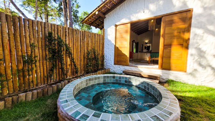 Suíte Jacuzzi Jardim Privativo - Trancoso