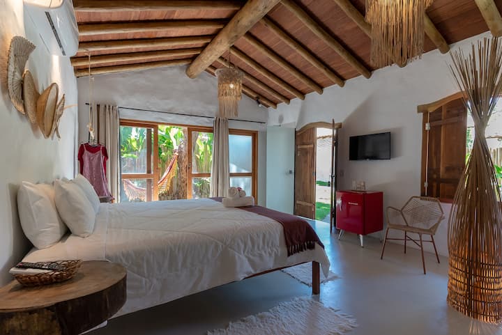 Bangalô Romântico Com Jardim Privativo - Trancoso