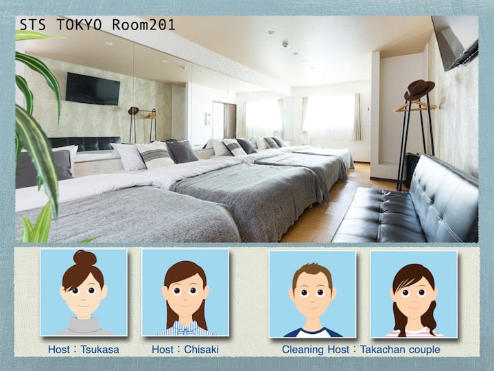 5min Walk From The Station / Group Travel - Tokyo
