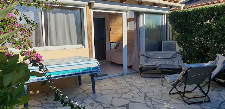 Maison 2 Chambres Dont 1 Au Rdc , Bord De Mer - Le Barcarès