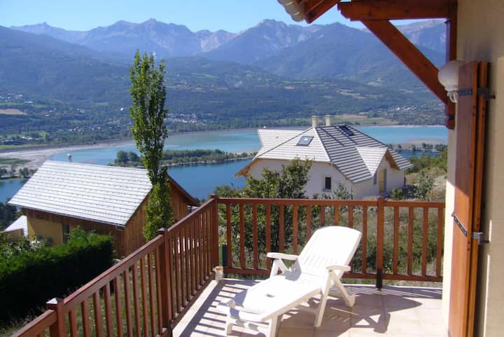 Grande Villa Familiale Vue Panoramique Sur Le Lac - Embrun