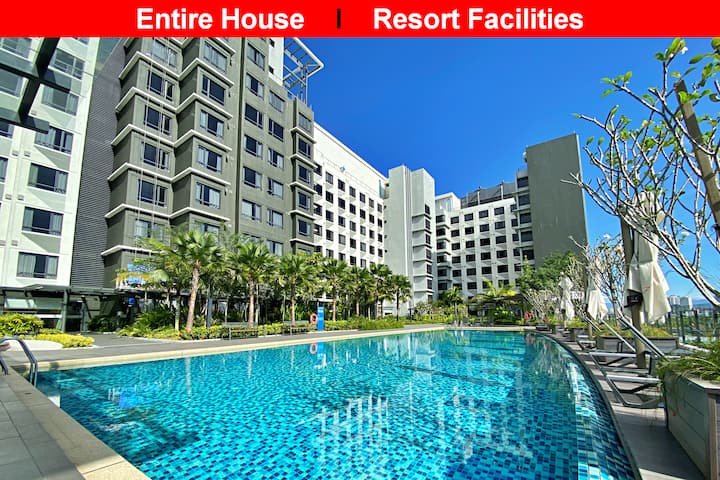 1br / Studio Queen Bed, Cheras, Resort Hotel (Sq3) - Kuala Lumpur