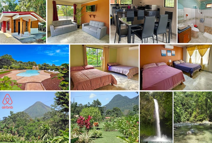 La Fortuna Waterfall House (2 - 8 People) #2 - La Fortuna