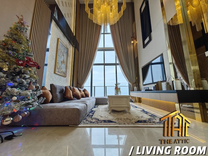 Silverscape 13pax Luxury Penthouse Seaview Karaoke - Malacca
