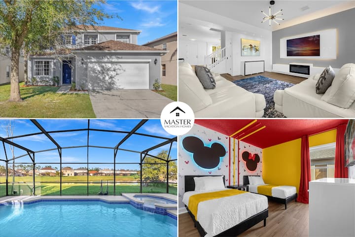 6 Bd/ 3.5 Ba Pool! Liberty Village (4539 Pc) - キシミー, FL