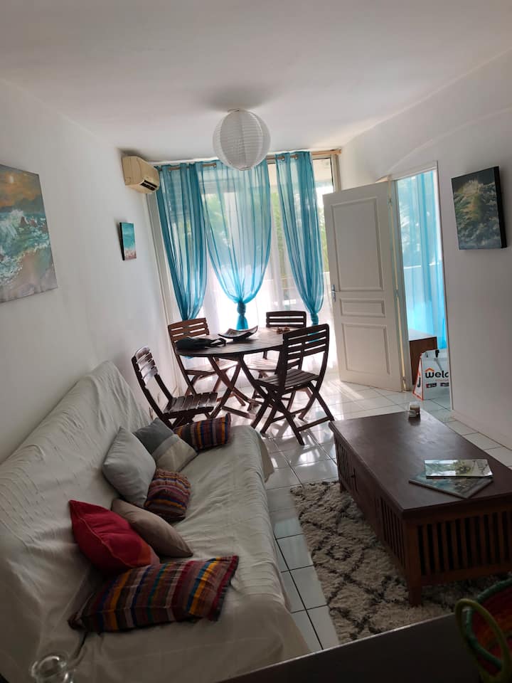 Location Saisonnière T2   Les Terrasses De Boucan - Saint-Gilles les Bains