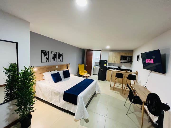 Cozy Loft Heart Of Laureles Park - Medellín