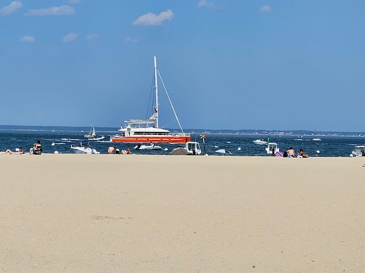 Maison Climatisée Proche Plage Et Centre - Arcachon