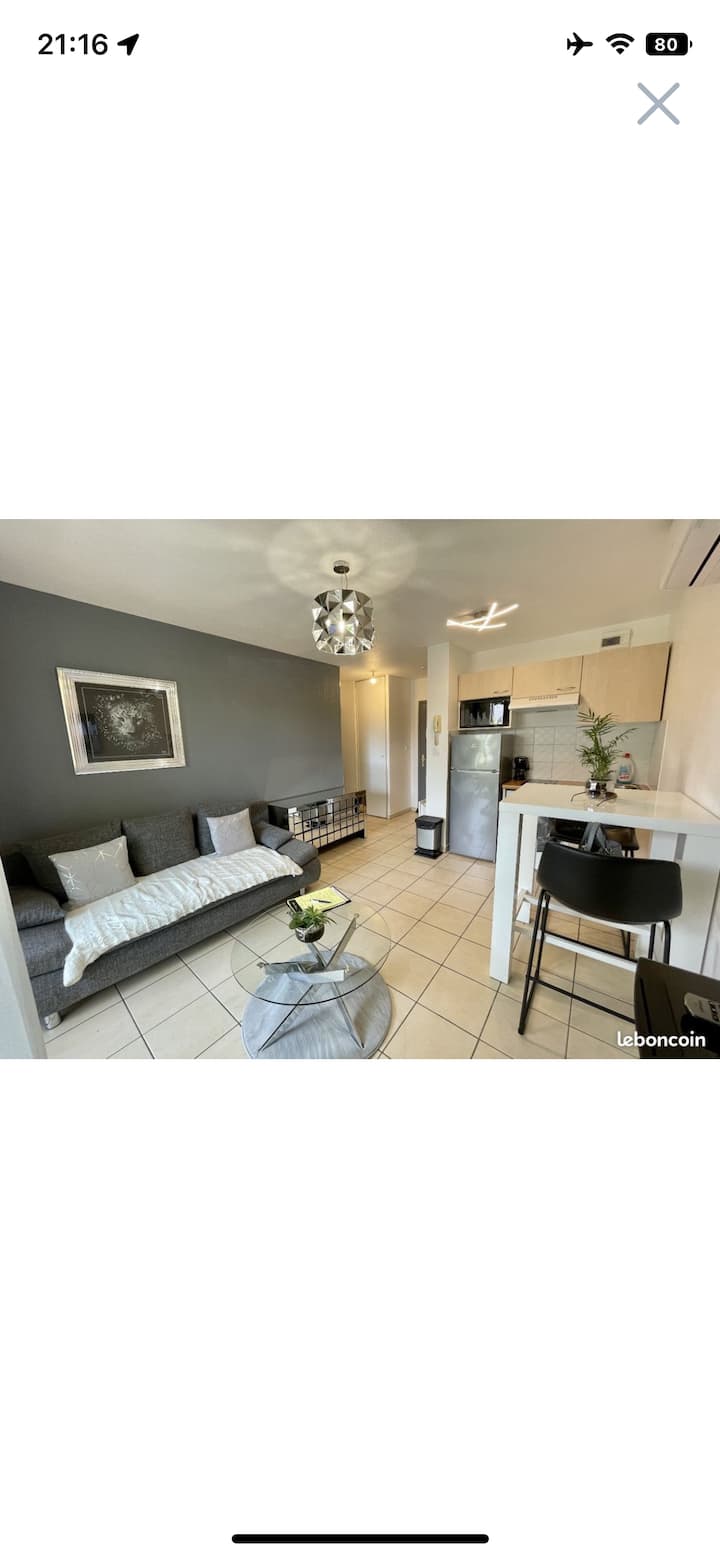 Beau T2, Agde, Parking, Piscine, Clim - Agde