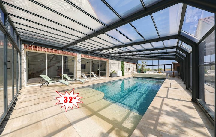 Gites 36 Personnes Avec Piscine Couverte Chauffée - Oise