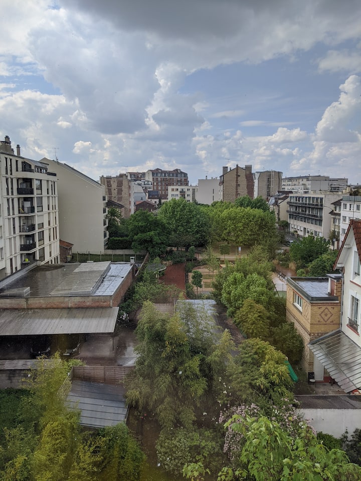 T2 à 15 Min Paris St Lazare, 20 Min La Défense - La Garenne-Colombes