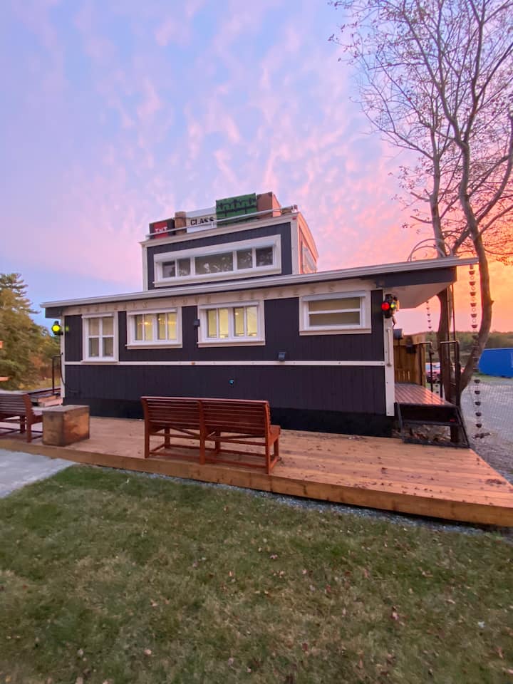 Cnr Featured Tiny Home Caboose In Hrm! - Halifax
