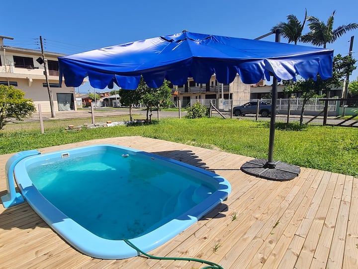 Casa 020, Com Piscina, Internet. - Arroio do Sal