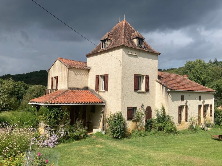 Maison, Repas, Campagne - Puy-l'Évêque