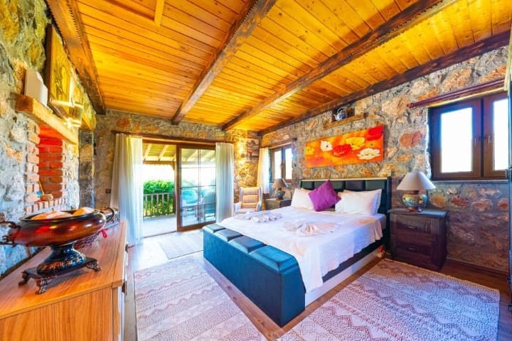 Villa Ata|authentic Stone Villa With Luxury Design - Kayaköy