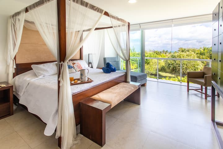 Caribbean Beach View Apt, Piscina, Wi-fi, A/c - Cancún