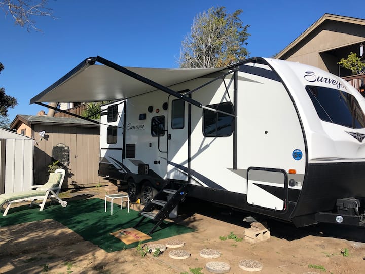 Rv With A View, Private/1 Mile To Beautiful Beach - Oceanside, CA