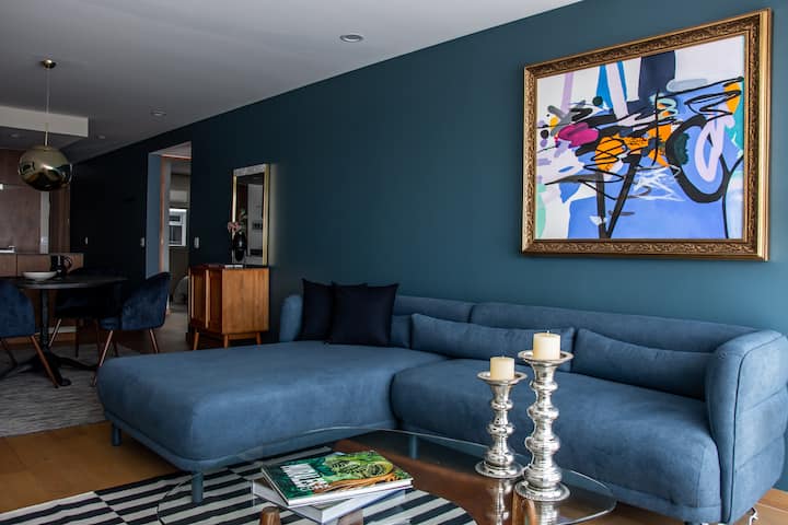 Great Location, Pool, Rooftop, Gym, 24/7 Security - Mexico City