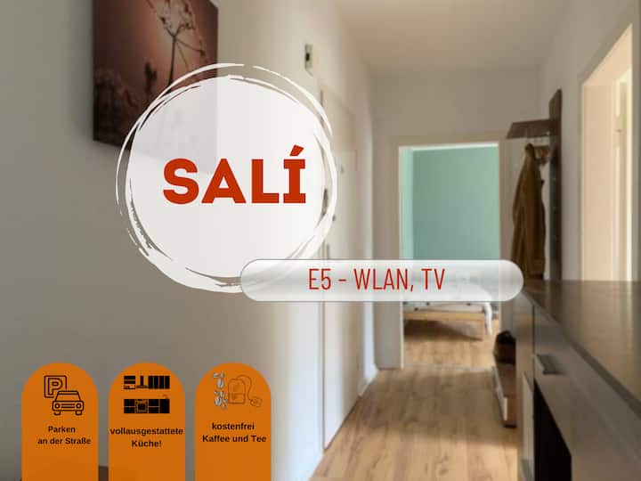 Sali - E5 - Wlan, Tv, Waschmaschine - Essen